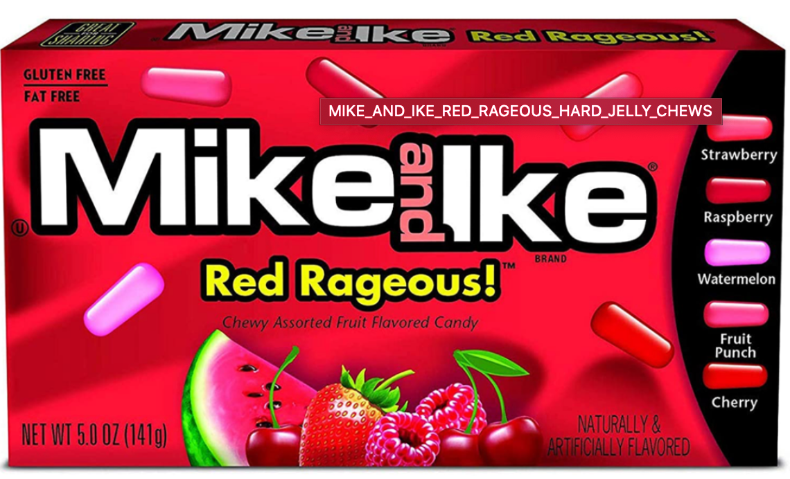 Mike and Ike red rageous – OTR american candy
