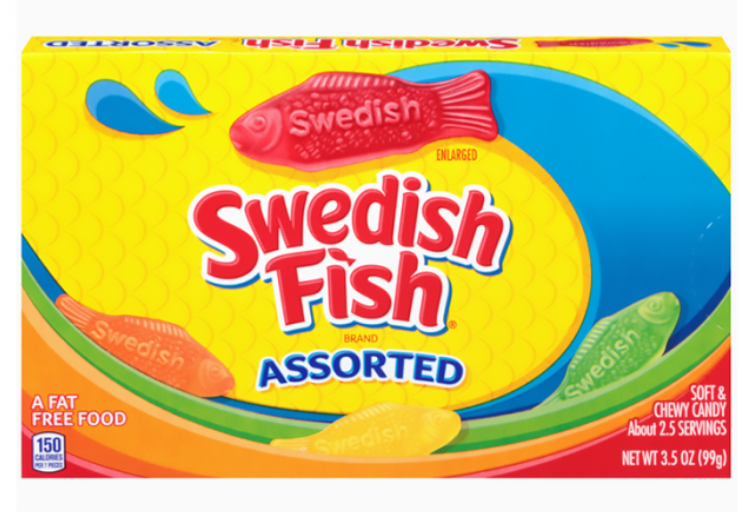 Swedish Fish Assorted Theatre Box – OTR american candy