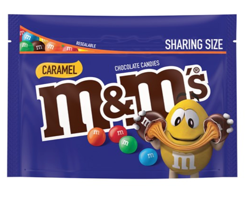 M&Ms Caramel Sharing Size – OTR american candy