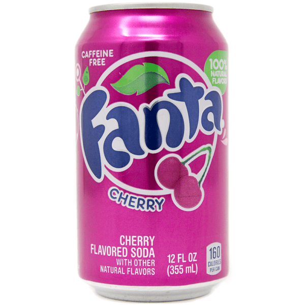 Fanta Cherry 355ml Can – OTR american candy