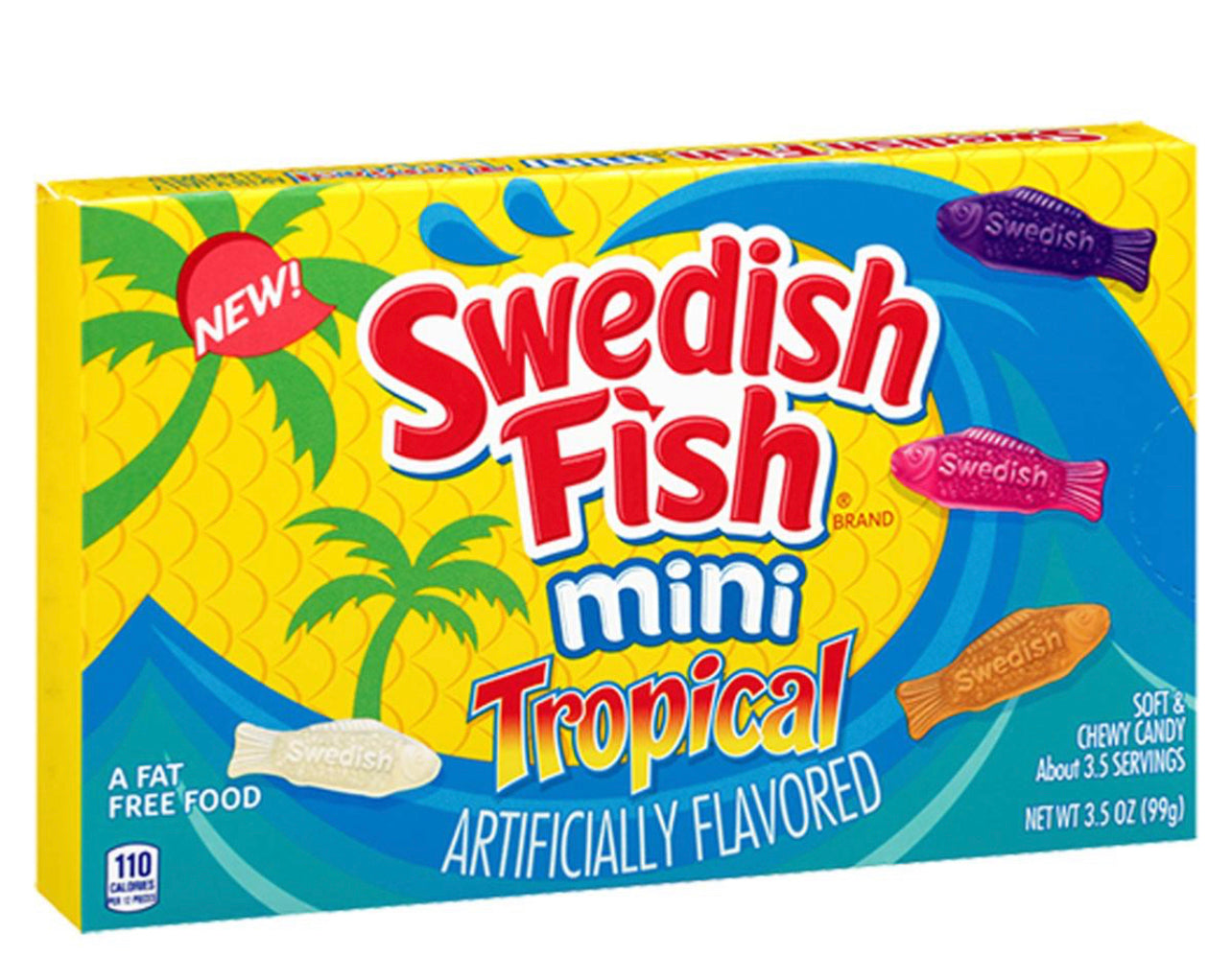 Swedish Fish Tropical Theatre Box – OTR american candy